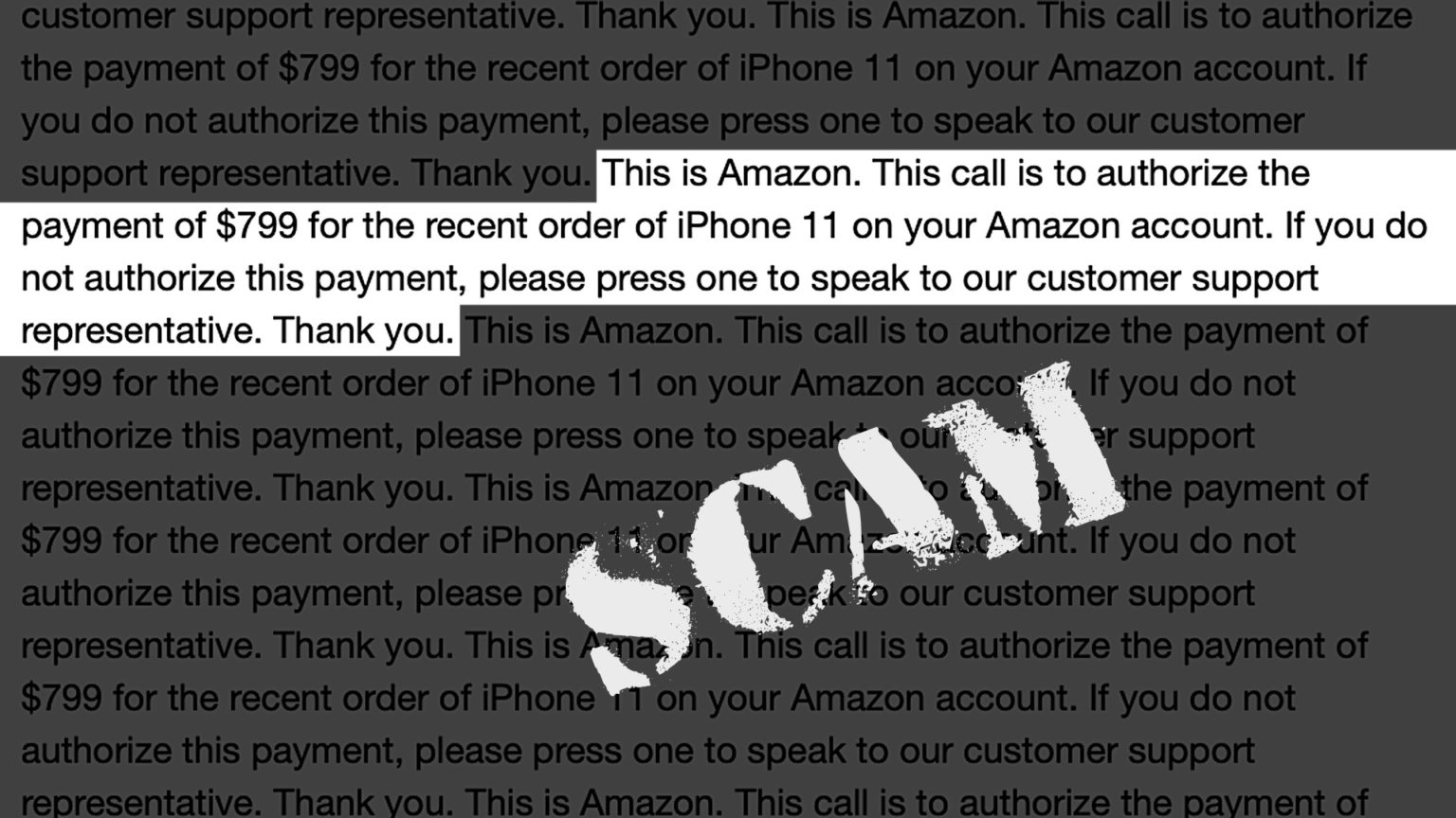 Scam Calls: This is Amazon… – 37'.news ¯\_(ツ)_/¯